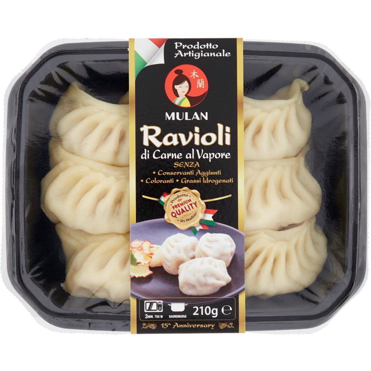 Ravioli carne al vapore MULAN 210 G - Coop Shop