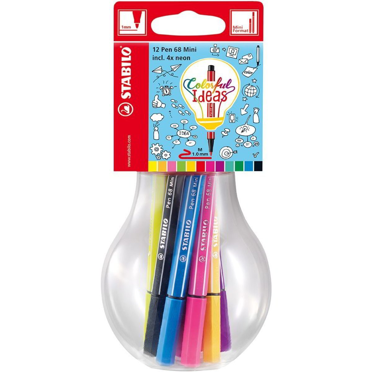 Pennarelli colorati colorful ideas x12 STABILO 1 PZ - Coop Shop