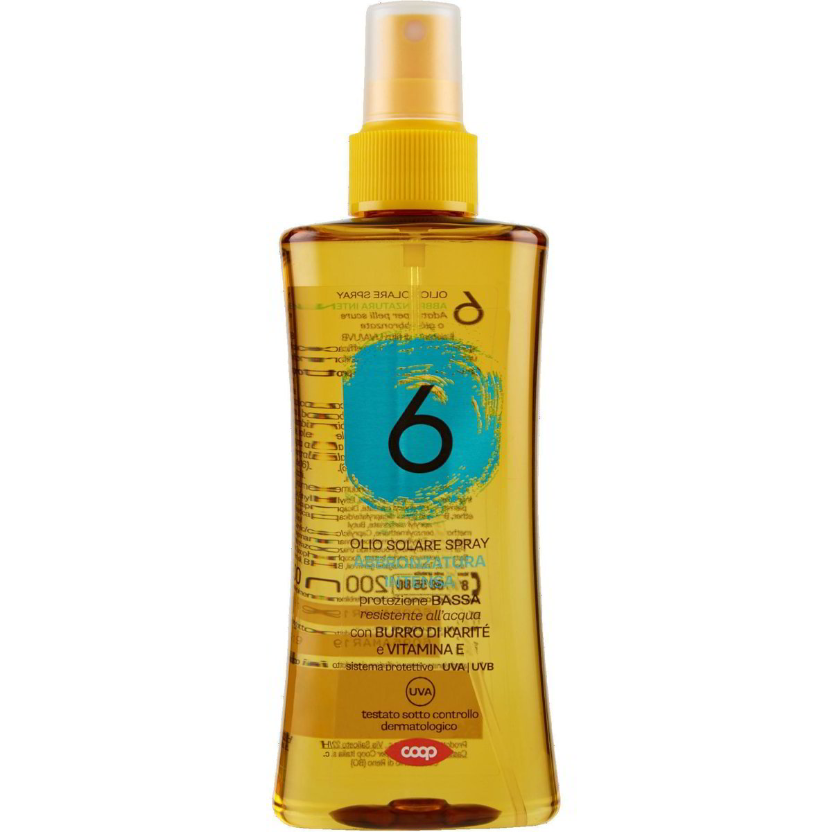 Solare olio spray abbronzatura intensa spf6 COOP 200 ML - Coop Shop