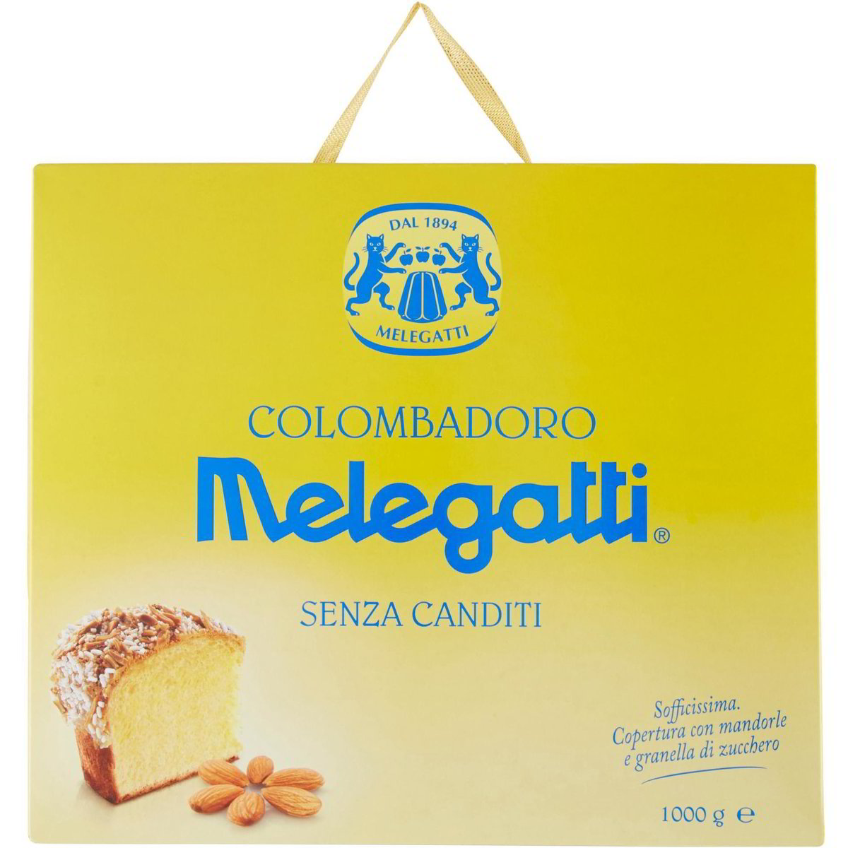 Colomba colombadoro senza canditi MELEGATTI 1000 G - Coop Shop