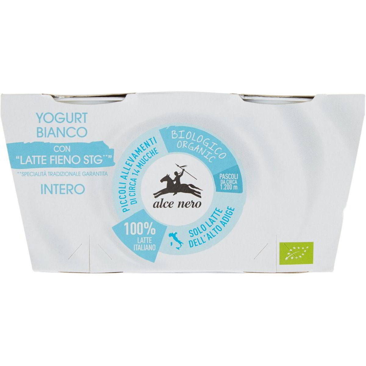 Yogurt intero bianco ALCE NERO 2 X 125 G - Coop Shop