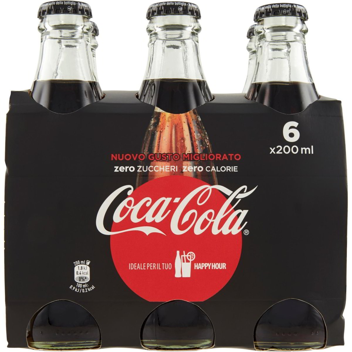 Coca cola zero zuccheri COCA COLA 6 X 200 ML - Coop Shop