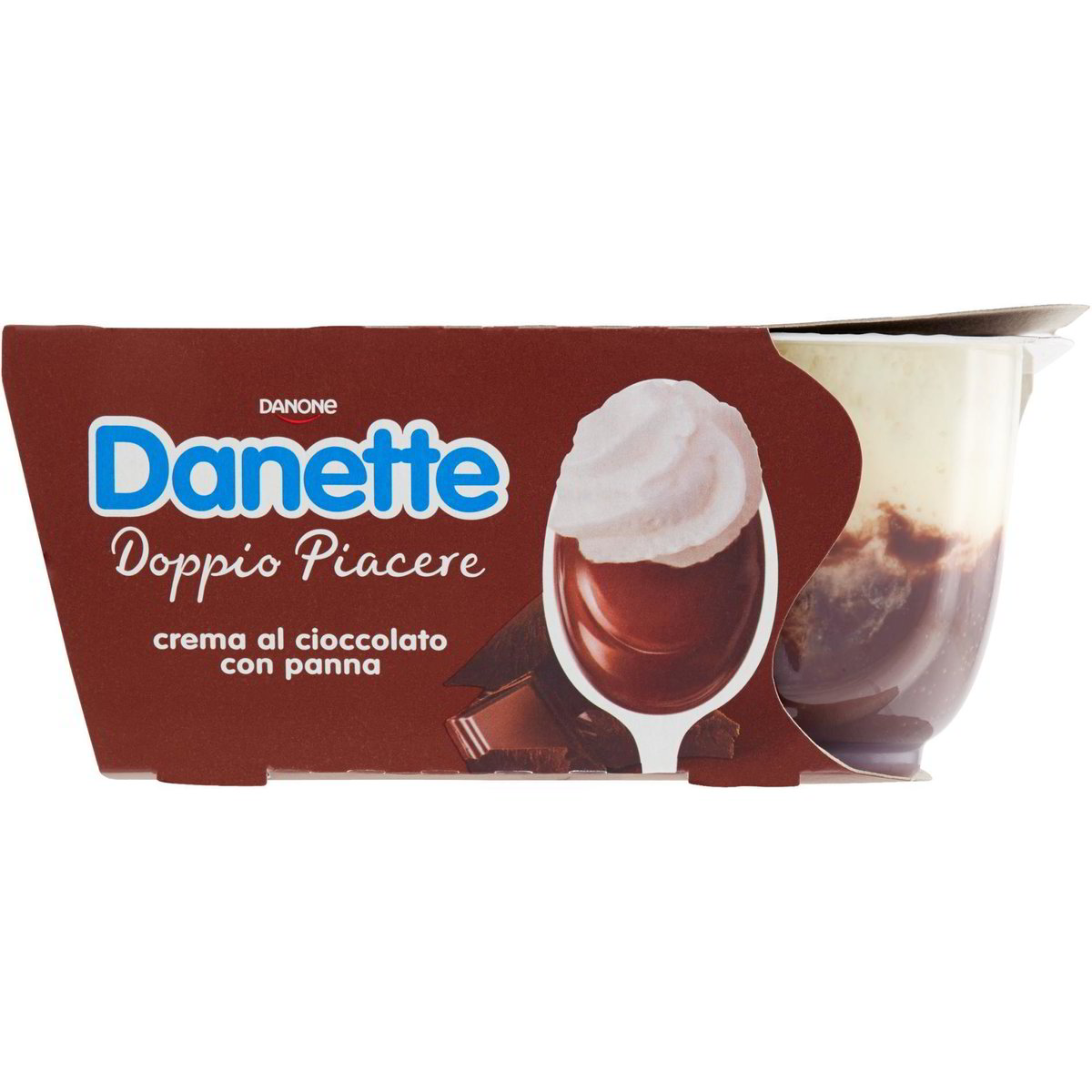 Danette doppio piacere cioccolato DANONE 2 X 100 G - Coop Shop