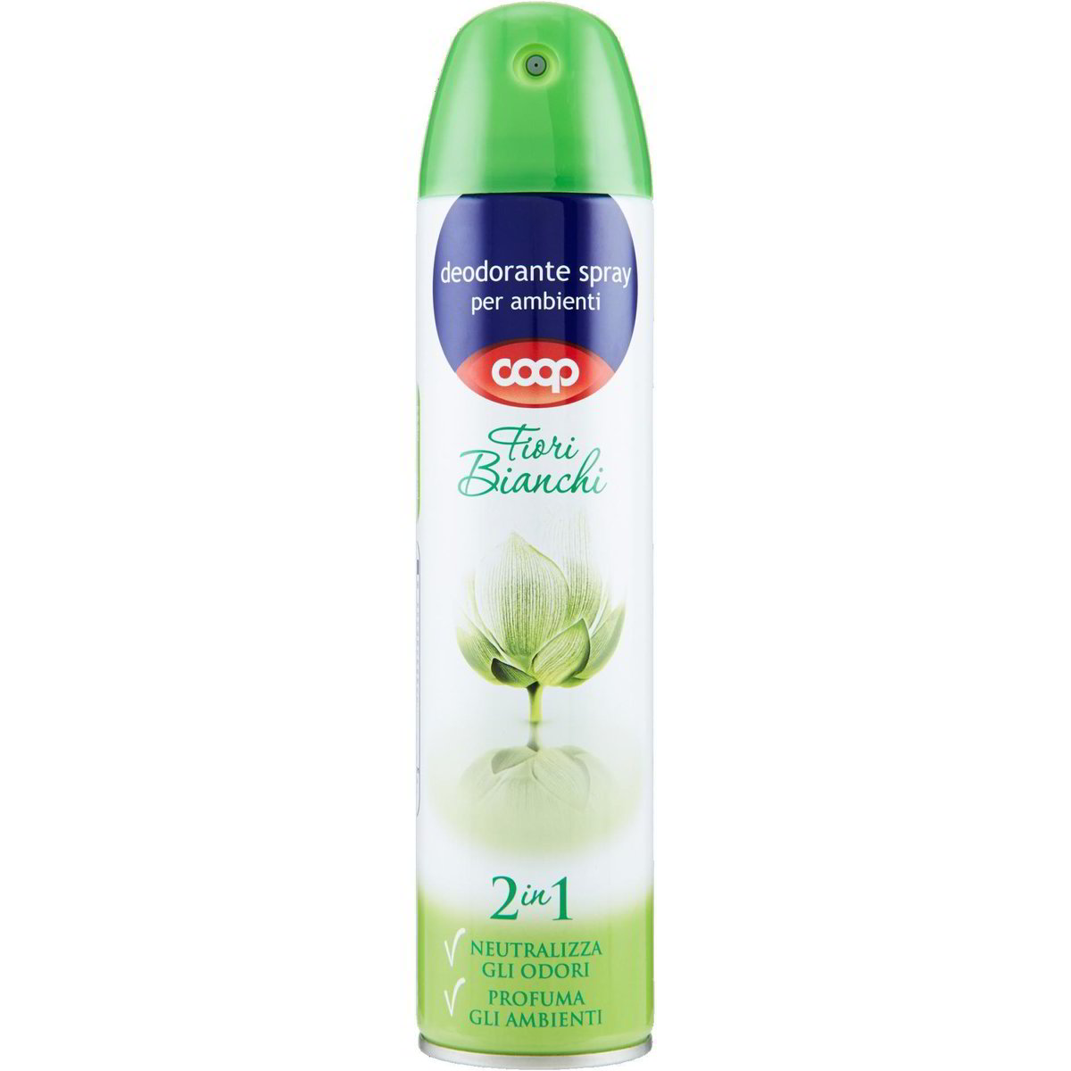 Deodorante per ambienti spray fiori bianchi 2in1 COOP - CASA 300 ML ...