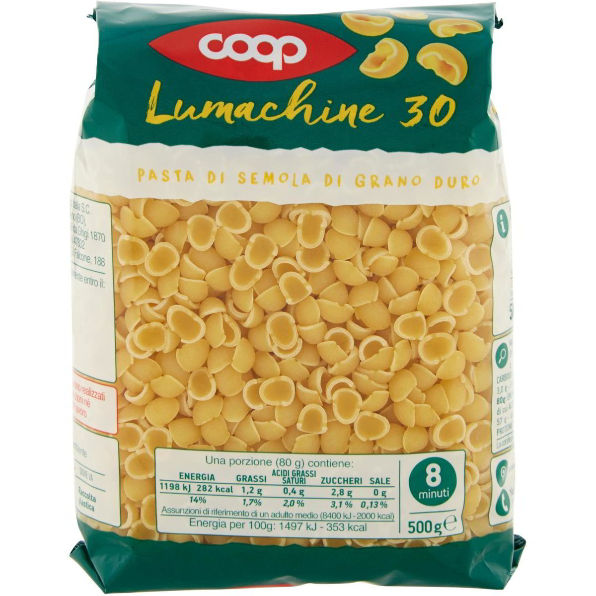 Lumachine n.30 COOP 500 G - Coop Shop