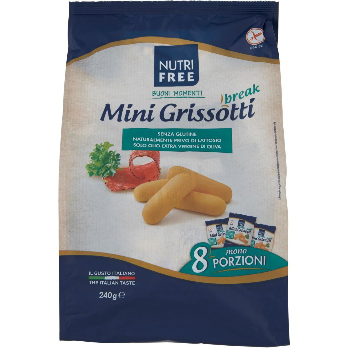 Grissini mini grissotti break buoni momenti NUTRIFREE 240 G - Coop Shop