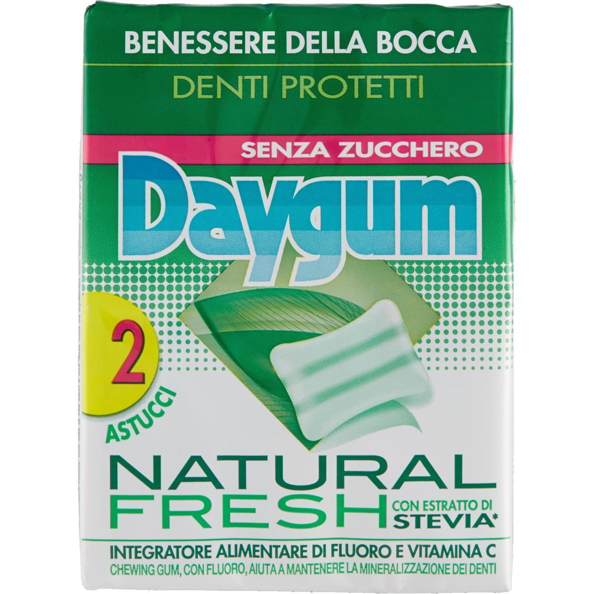 Chewing gum natural fresh DAYGUM 2 X 29 G - Coop Shop