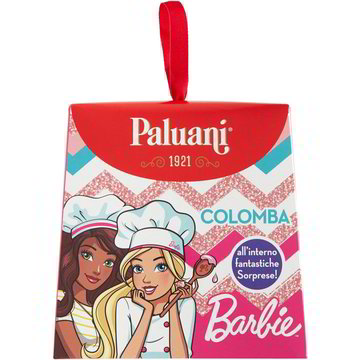 Colomba con gocce di cioccolato barbie PALUANI 80 G - Coop Shop
