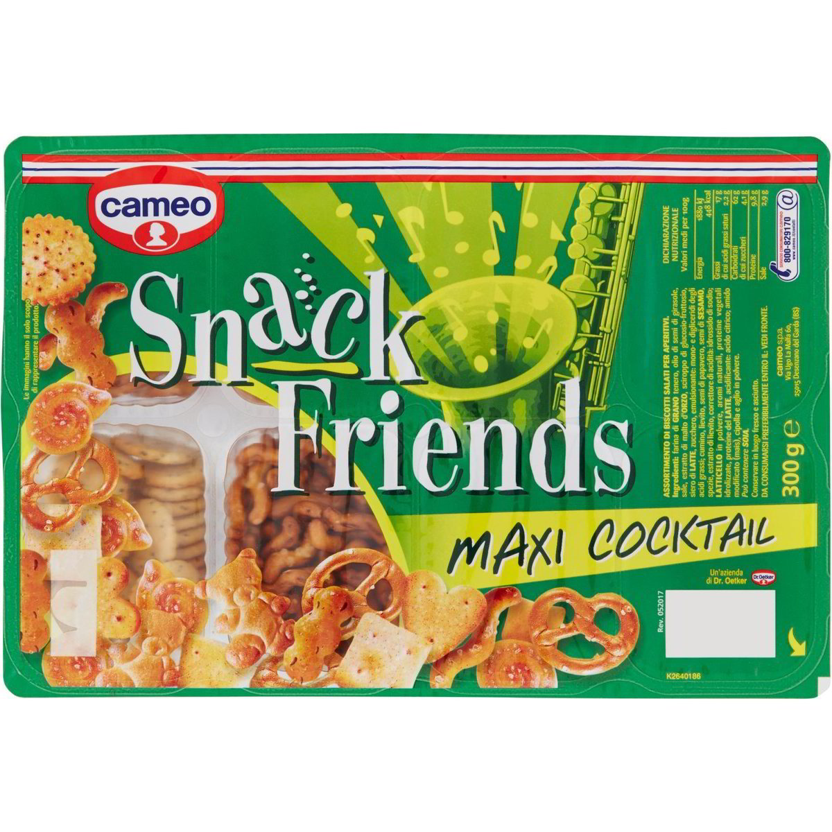 Salatini snack friends maxi cocktail CAMEO 300 G - Coop Shop