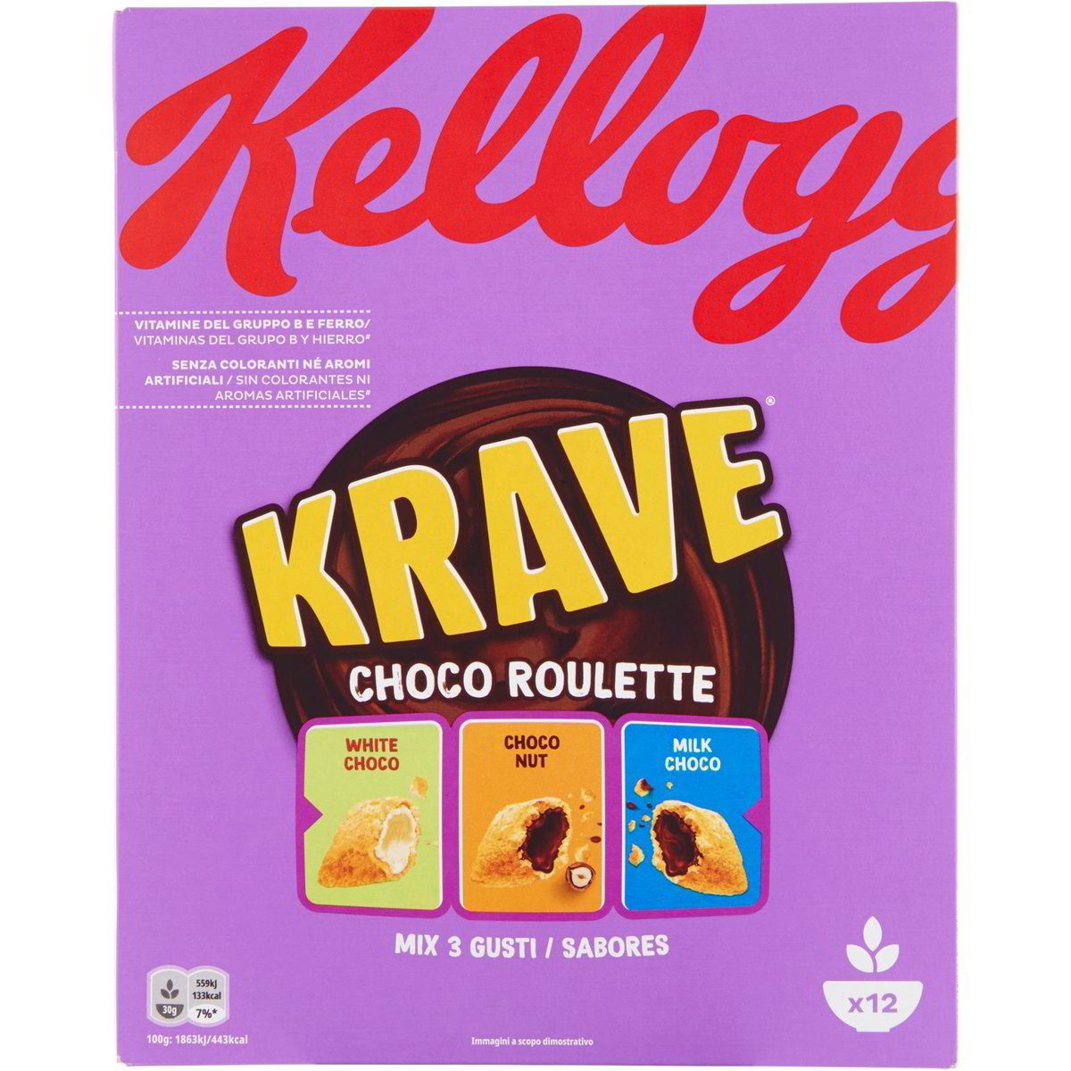Cereali choco krave roulette KELLOGG'S 375 G - Coop Shop