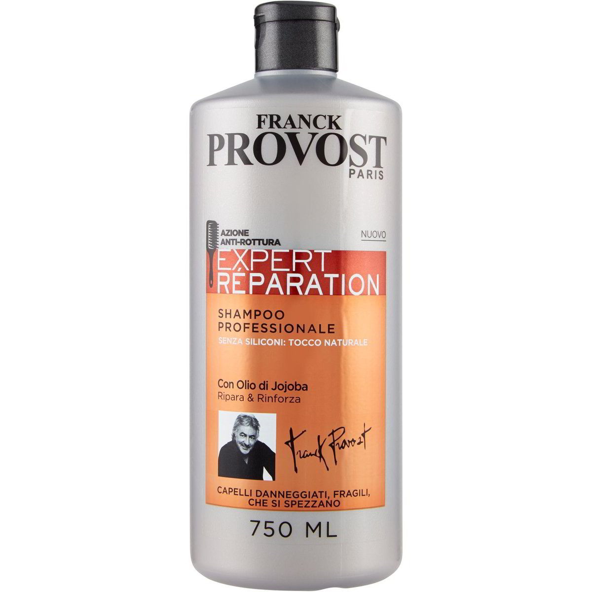 Shampoo capelli danneggiati/fragili professionale FRANCK PROVOST 750 ML ...