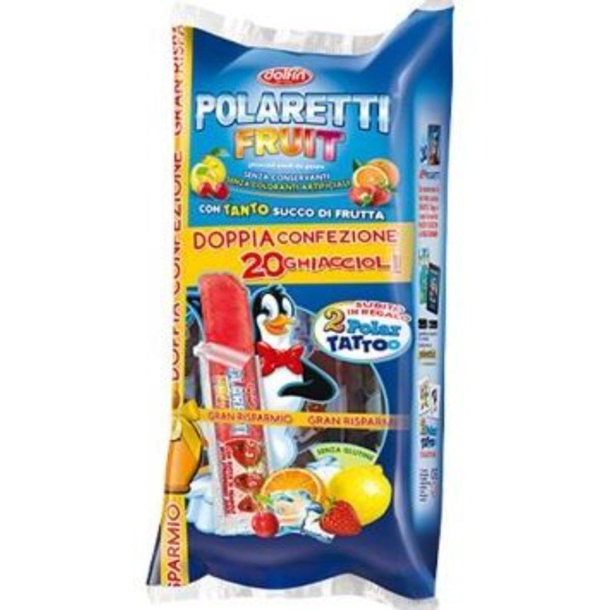 Polaretti gusti assortiti DOLFIN 800 ML - Coop Shop