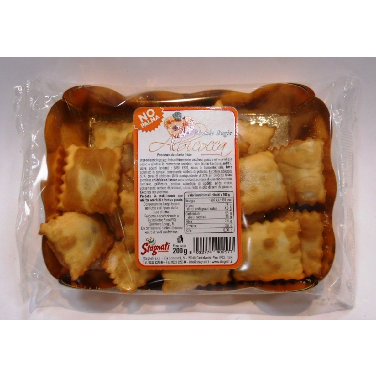 Bugie all'albicocca 200 GR - Coop Shop