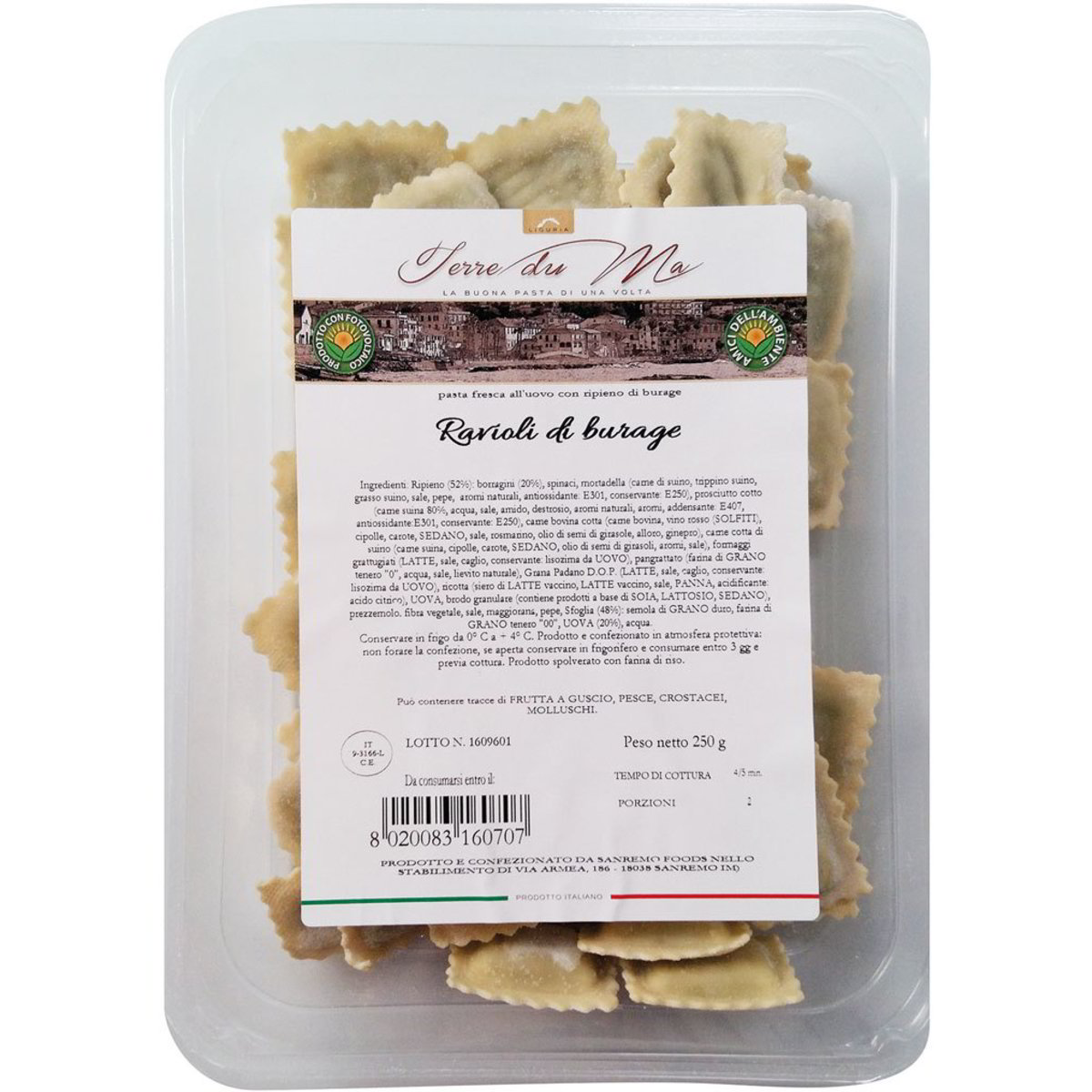Ravioli di burage TERRE DU MA 250 G - Coop Shop