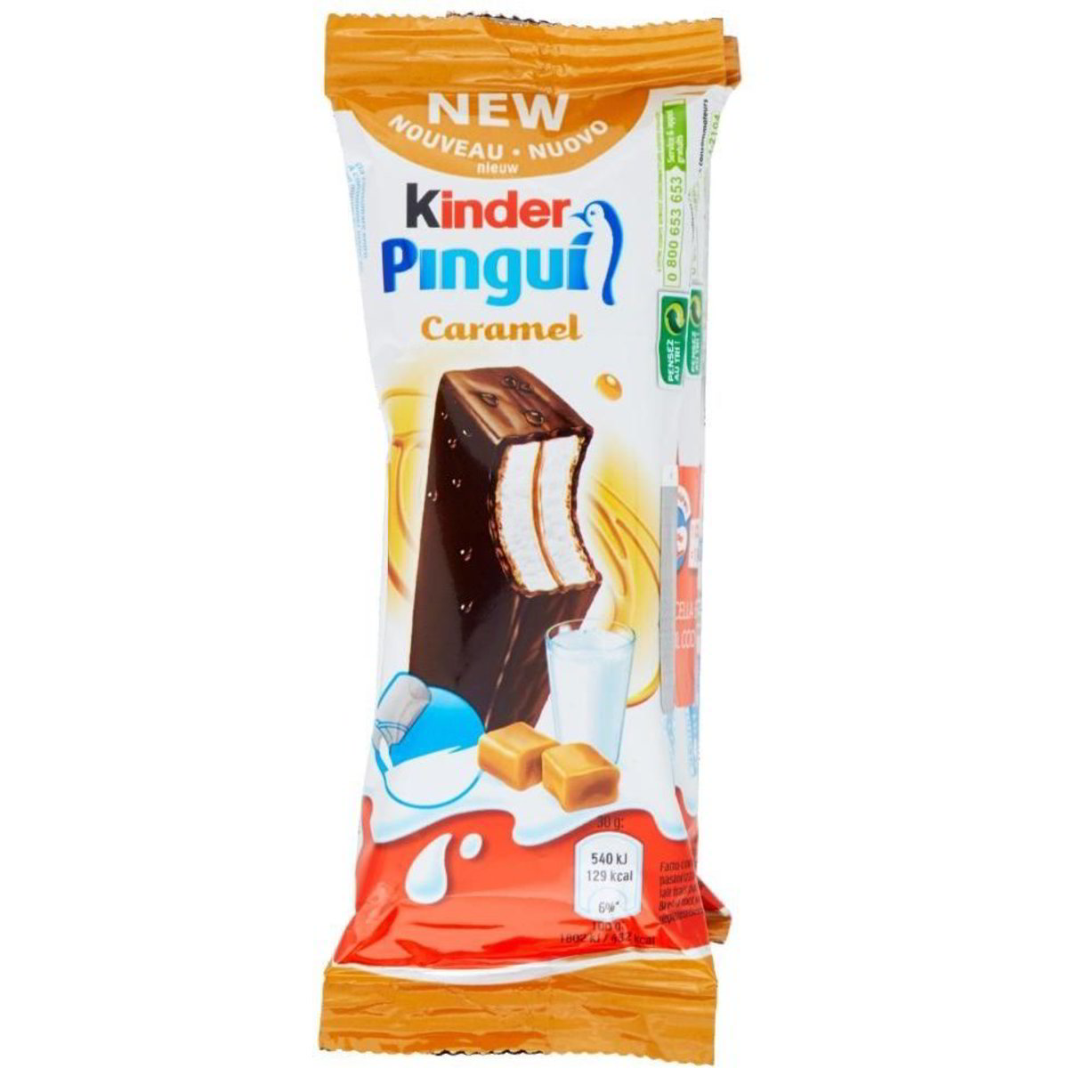 Kinder pinguì caramello FERRERO 120 G - Coop Shop