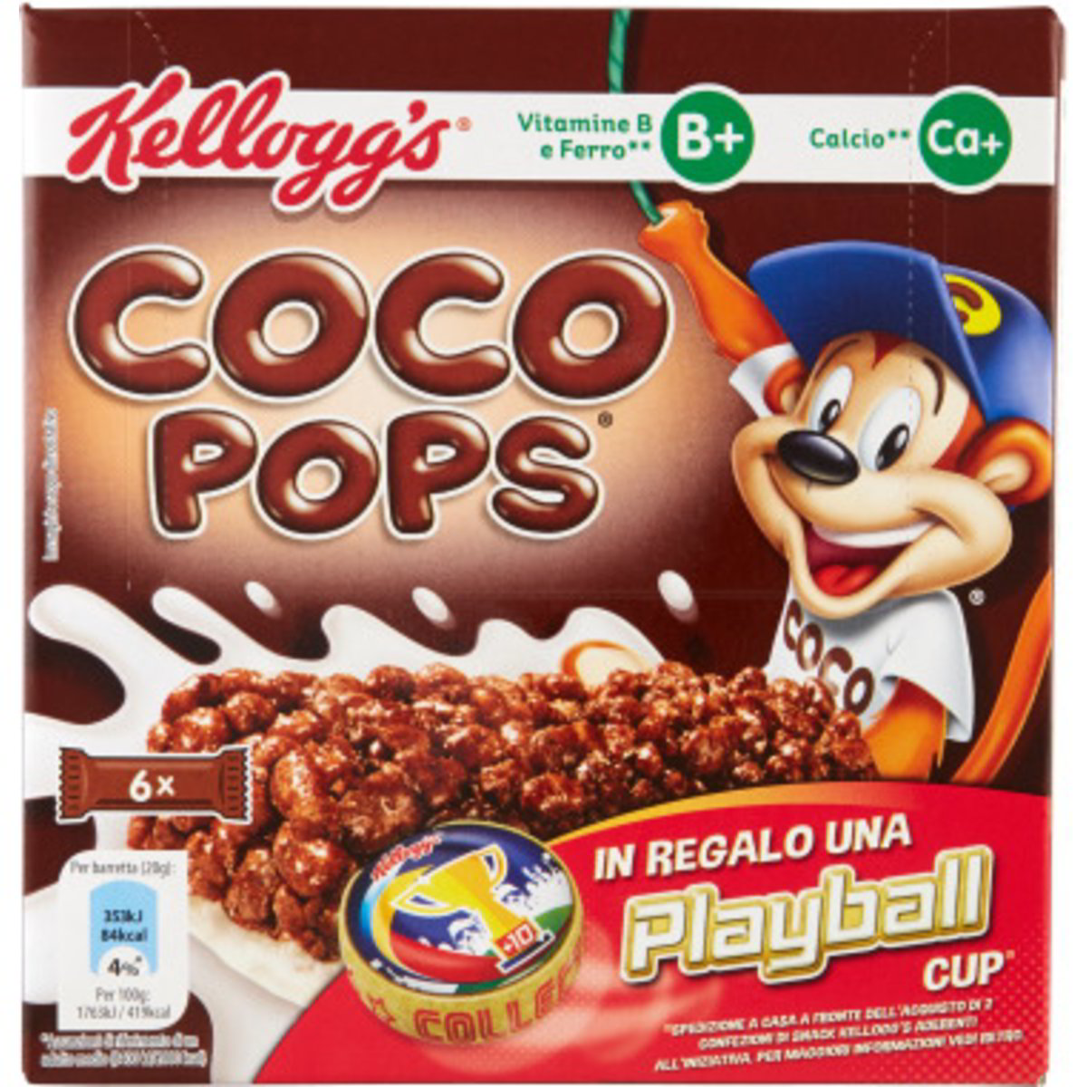 Barrette coco pops KELLOGG'S 120 G - Coop Shop