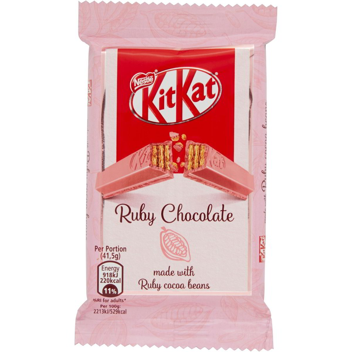 Kitkat ruby cocoa beans wafer con fave di cacao NESTLÈ 41,5 G - Coop Shop