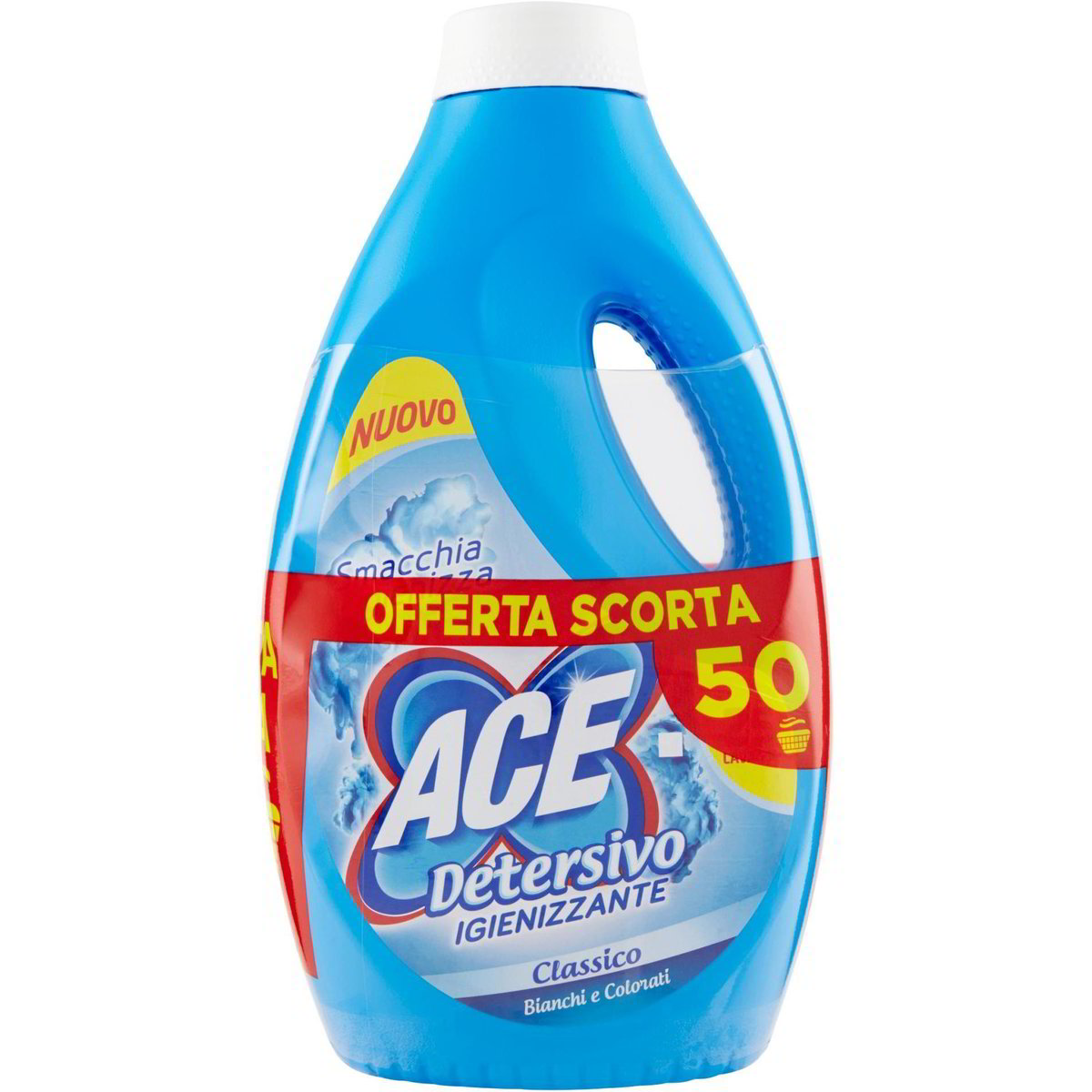 Detersivo liquido igienizzante 2 x 25 lavaggi ACE 1 PZ - Coop Shop