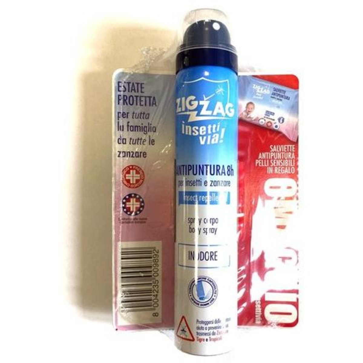 Repulsivo spray con salviette omaggio pelli sensib ZIG ZAG 1 PZ - Coop Shop