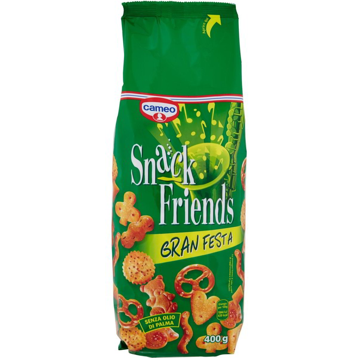 Salatini snack friends gran festa CAMEO 400 G - Coop Shop