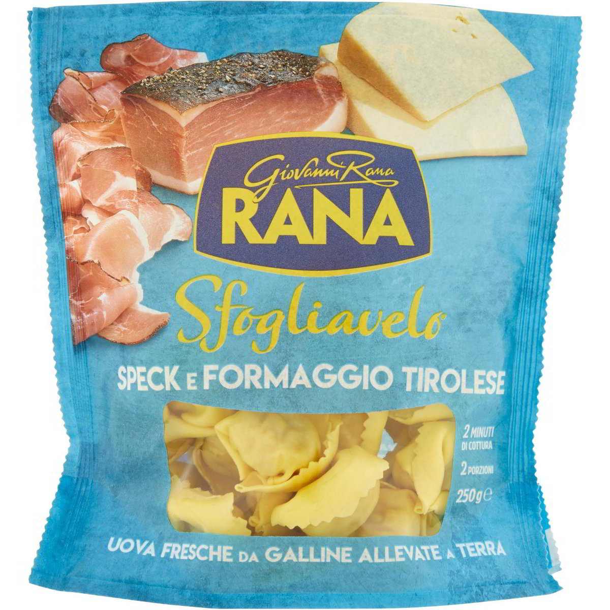 Ravioli sfogliavelo speck e formaggio tirolese RANA 250 G - Coop Shop