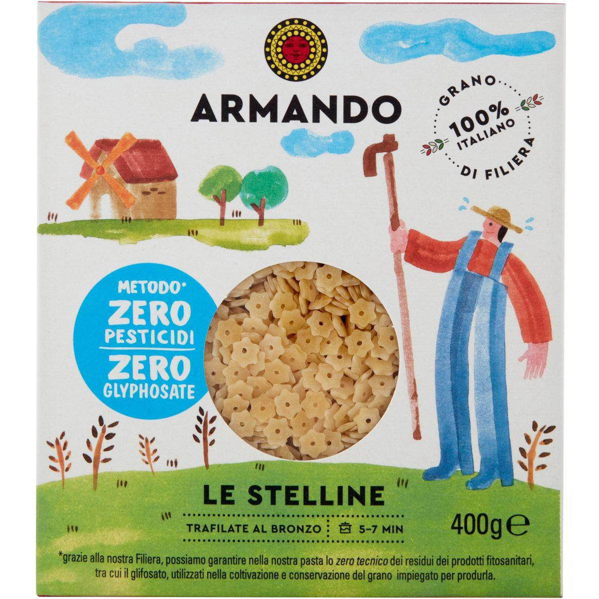 Stelline di semola di grano duro ARMANDO 400 G - Coop Shop