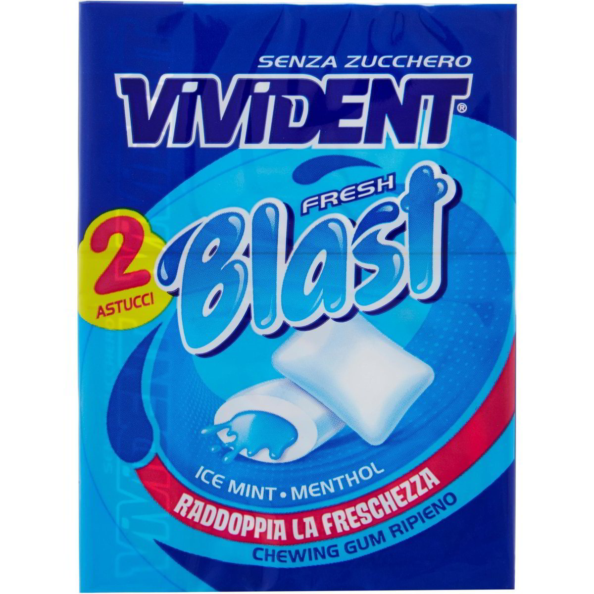 Chewing gum fresh blast VIVIDENT 2 X 30 G - Coop Shop