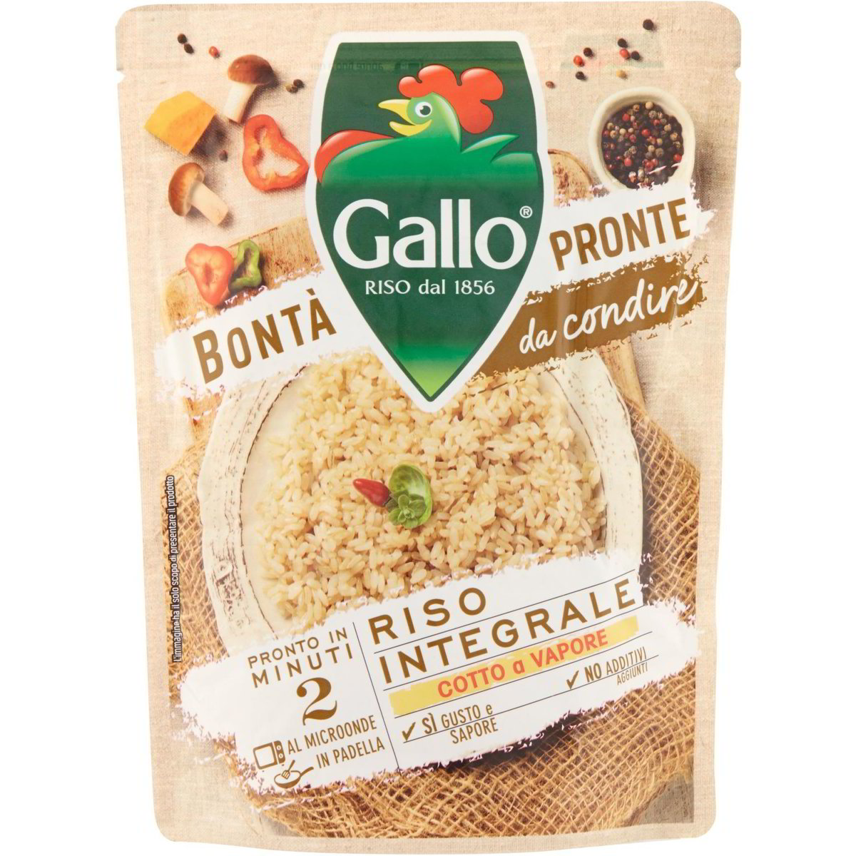 Riso integrale da condire bontà pronte 2 min RISO GALLO 250 G - Coop Shop
