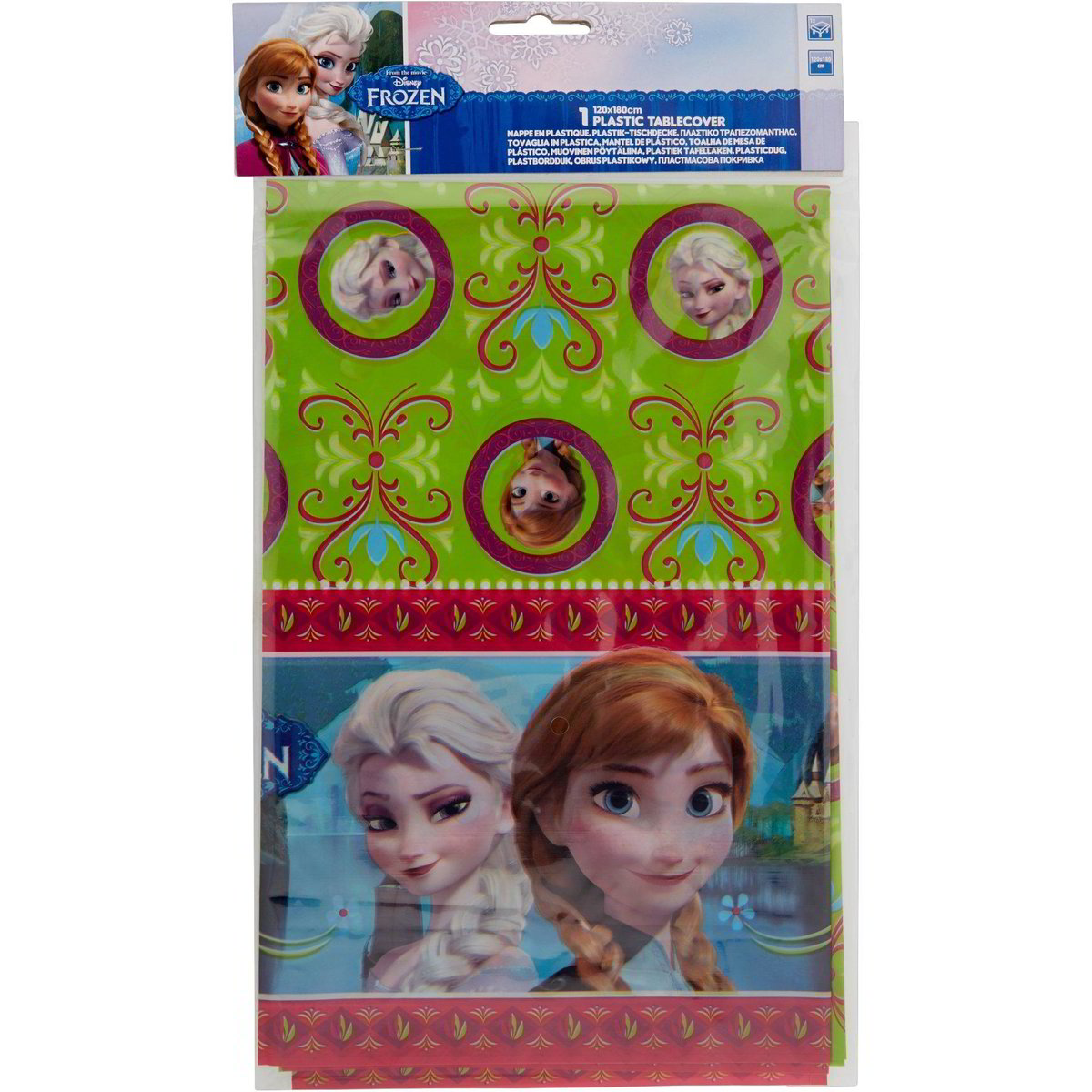 Tovaglia in plastica cm 120 x 180 disney frozen DECORATA PARTY 1 PZ ...