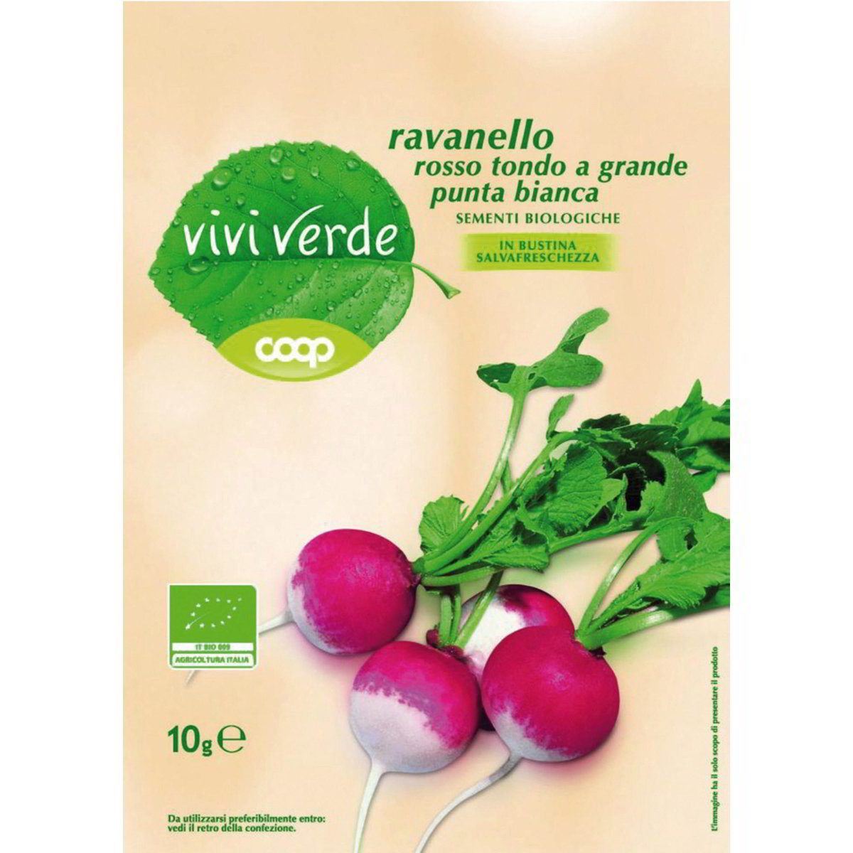 Semi di ravanello r.vverde COOP - VIVI VERDE 1 PZ - Coop Shop