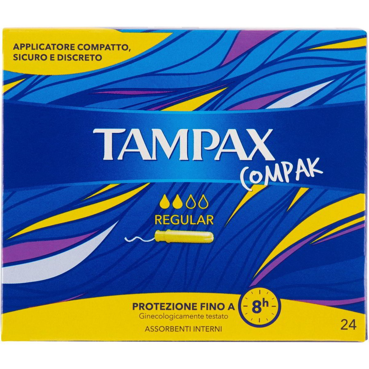 Assorbenti interni compak regular x24 TAMPAX 1 PZ - Coop Shop