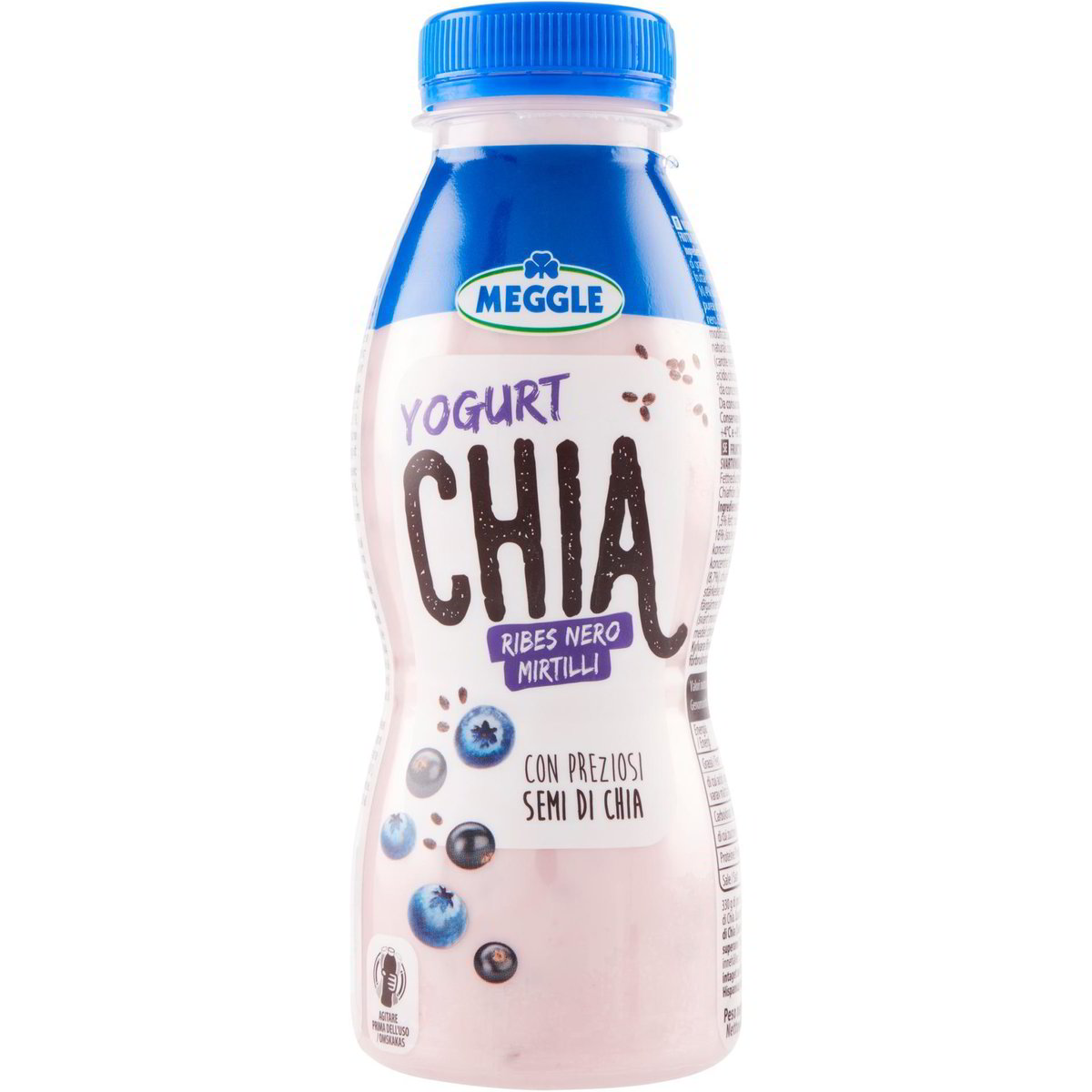 Yogurt da bere ribes nero/mirtilli con semi chia MEGGLE 330 G - Coop Shop