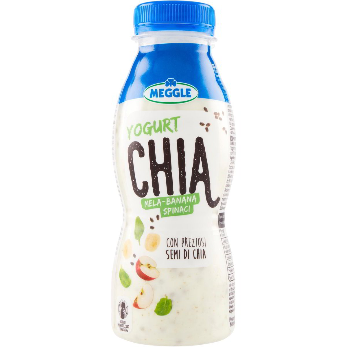 Yogurt da bere alla mela/banana/spinaci MEGGLE 330 G - Coop Shop