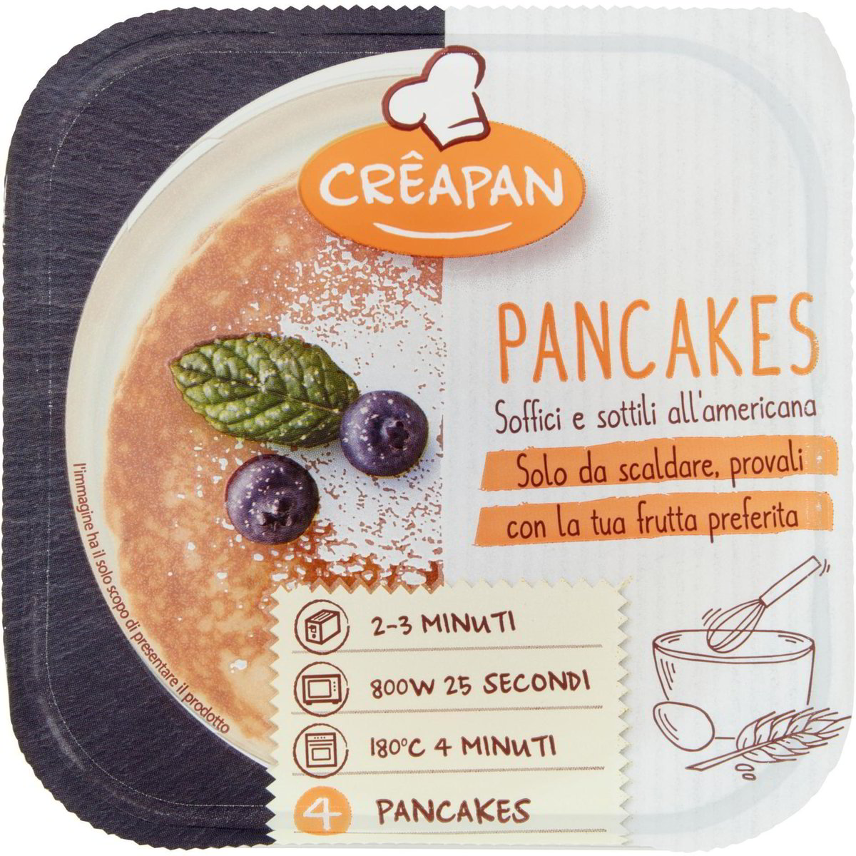 Pancakes american CREAPAN 160 G - Coop Shop