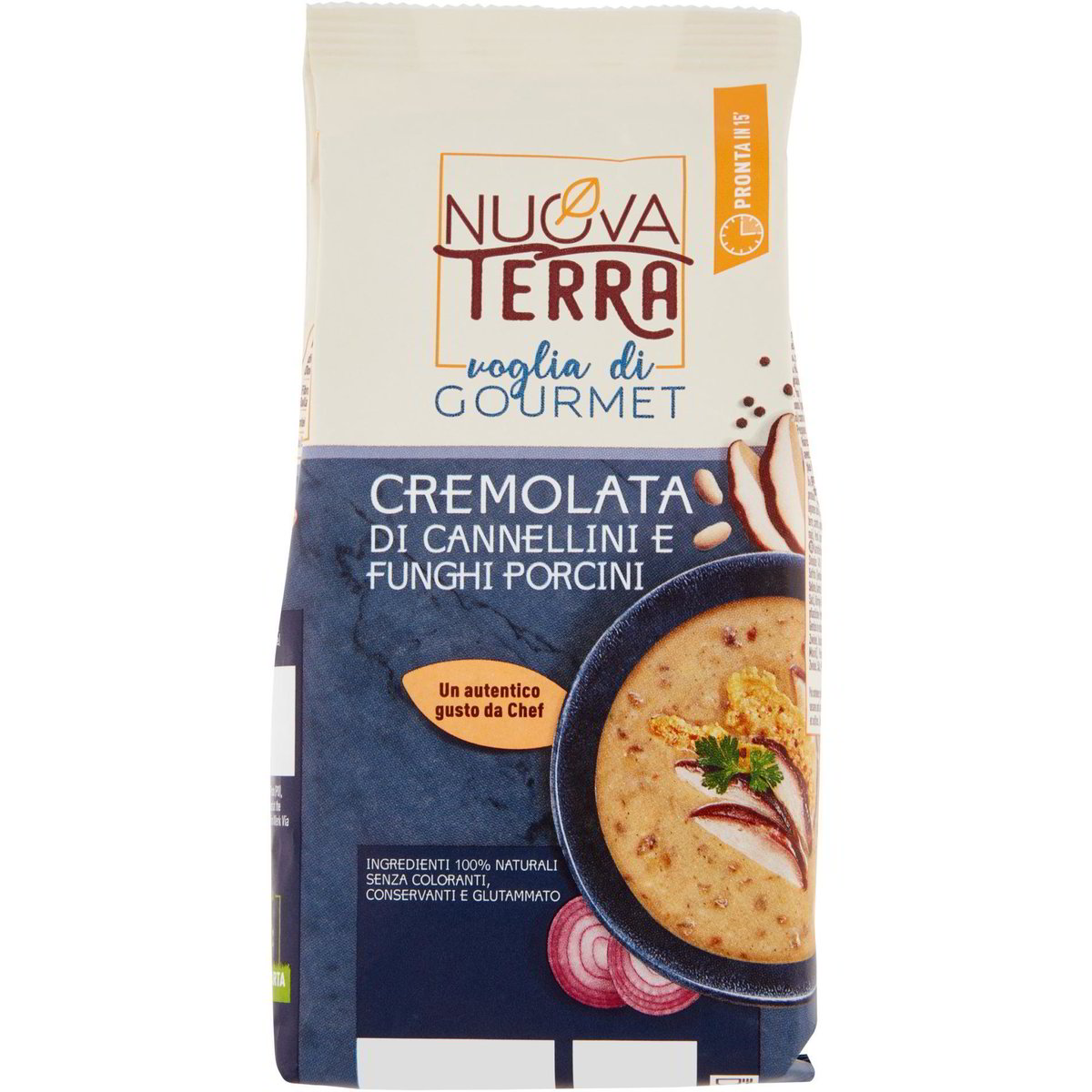 Cremolata ai fagioli cannellini e funghi porcini NUOVA TERRA 160 G ...