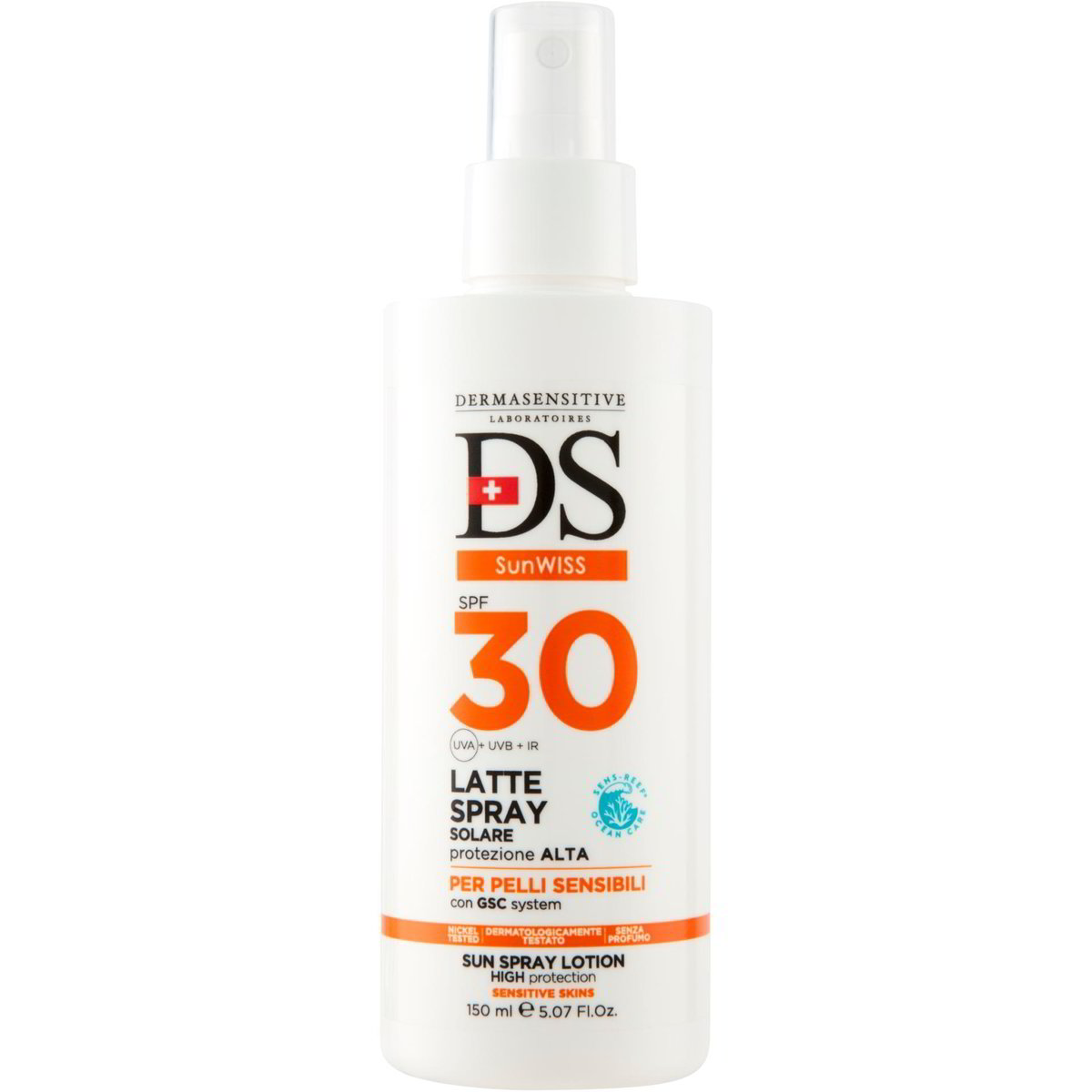 Solare spray spf 30 DERMASENSITIVE 150 ML - Coop Shop