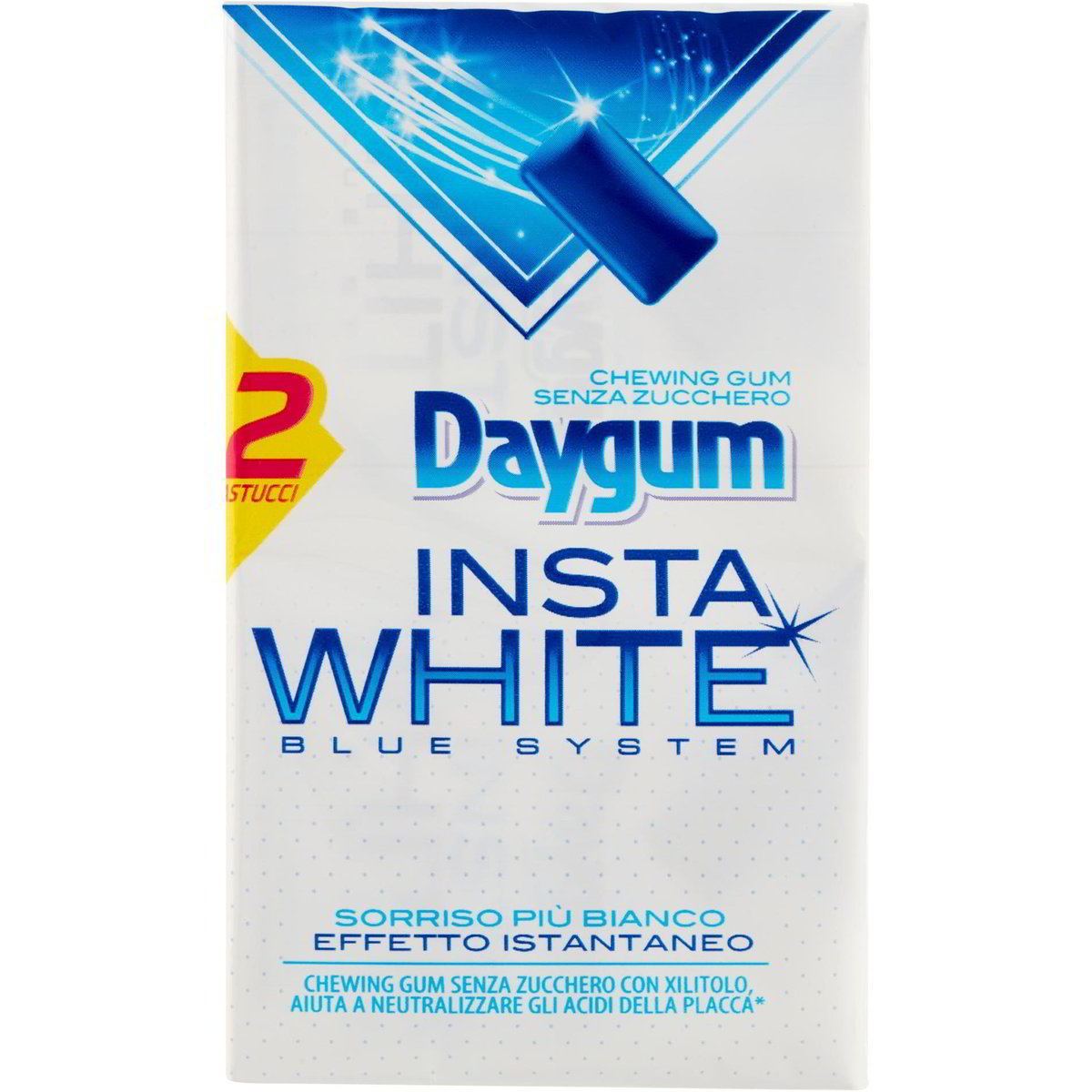 Chewing gum daygum insta white x2 DAYGUM 44 G - Coop Shop