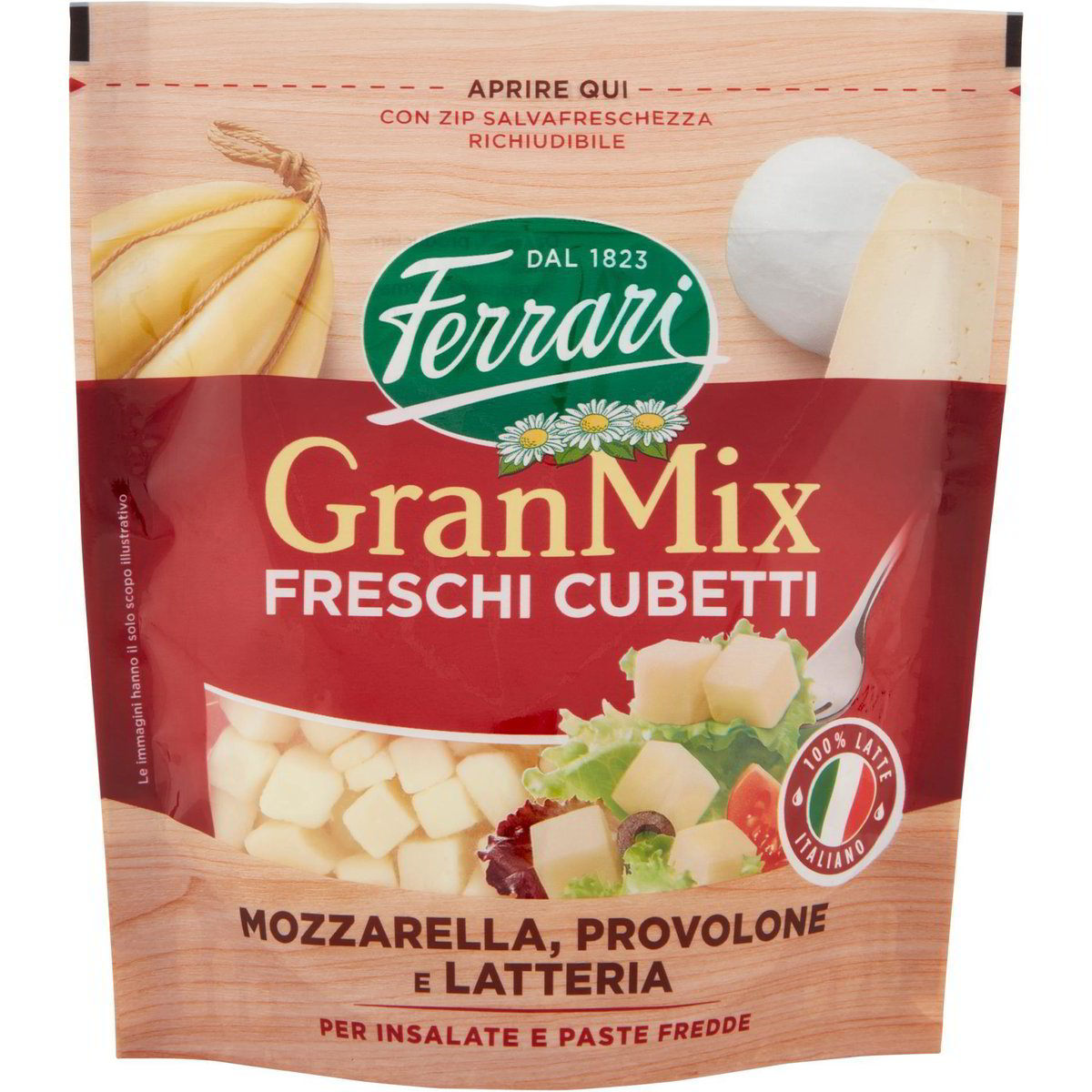 Formaggio freschi cubetti granmix ferrari g 120 FERRARI 120 G - Coop Shop