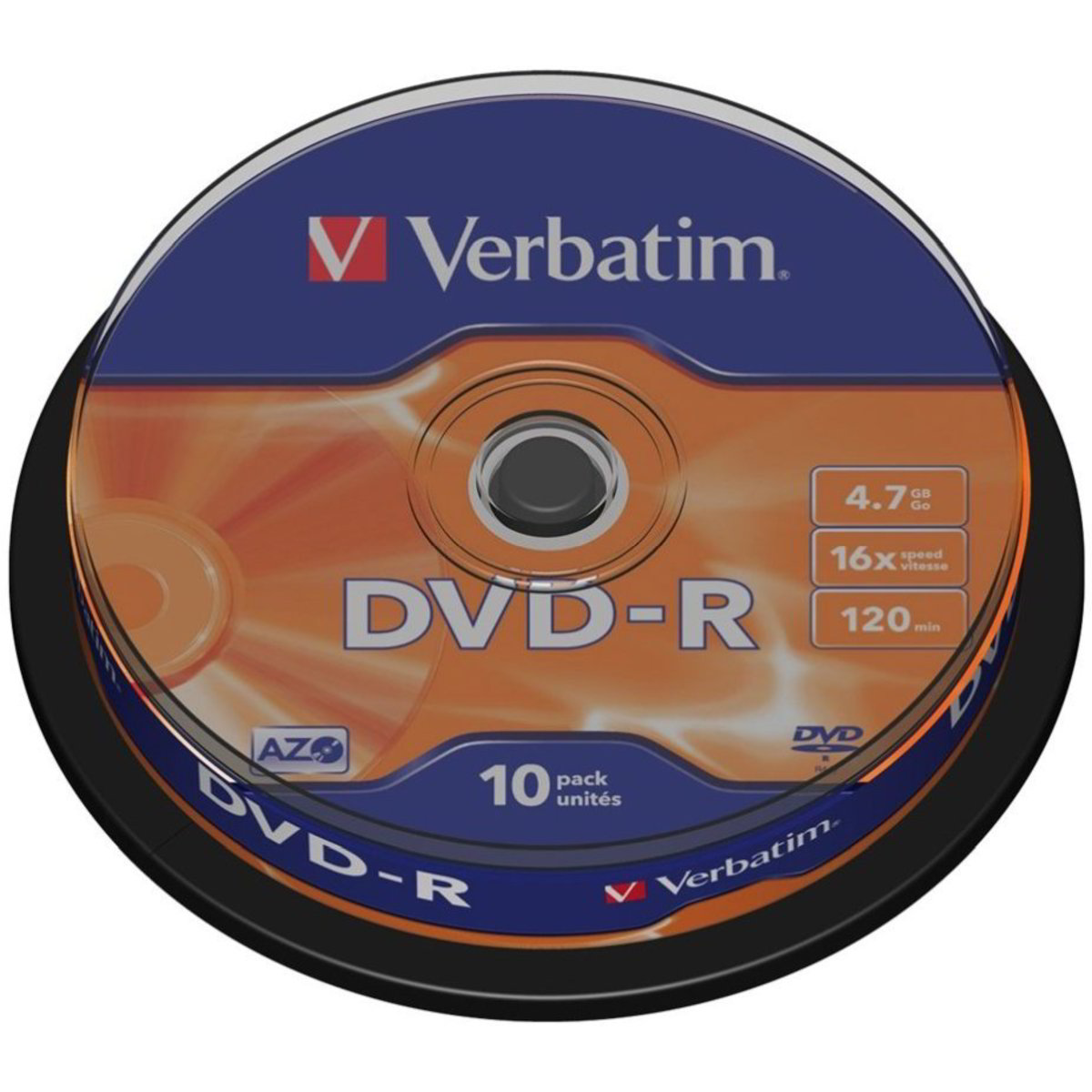 Dvd+r azo 4,7gb 120min 16Xspeed VERBATIM 1 PZ - Coop Shop