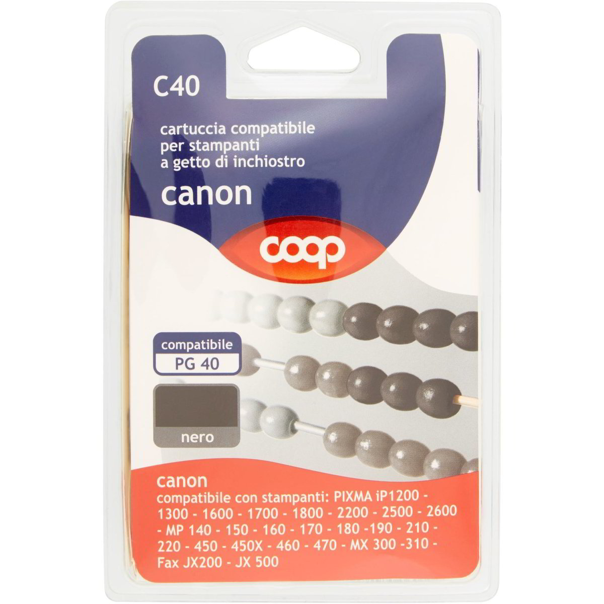 Cartucce stampanti getto inchiostro canon c40 nero COOP 1 PZ - Coop Shop