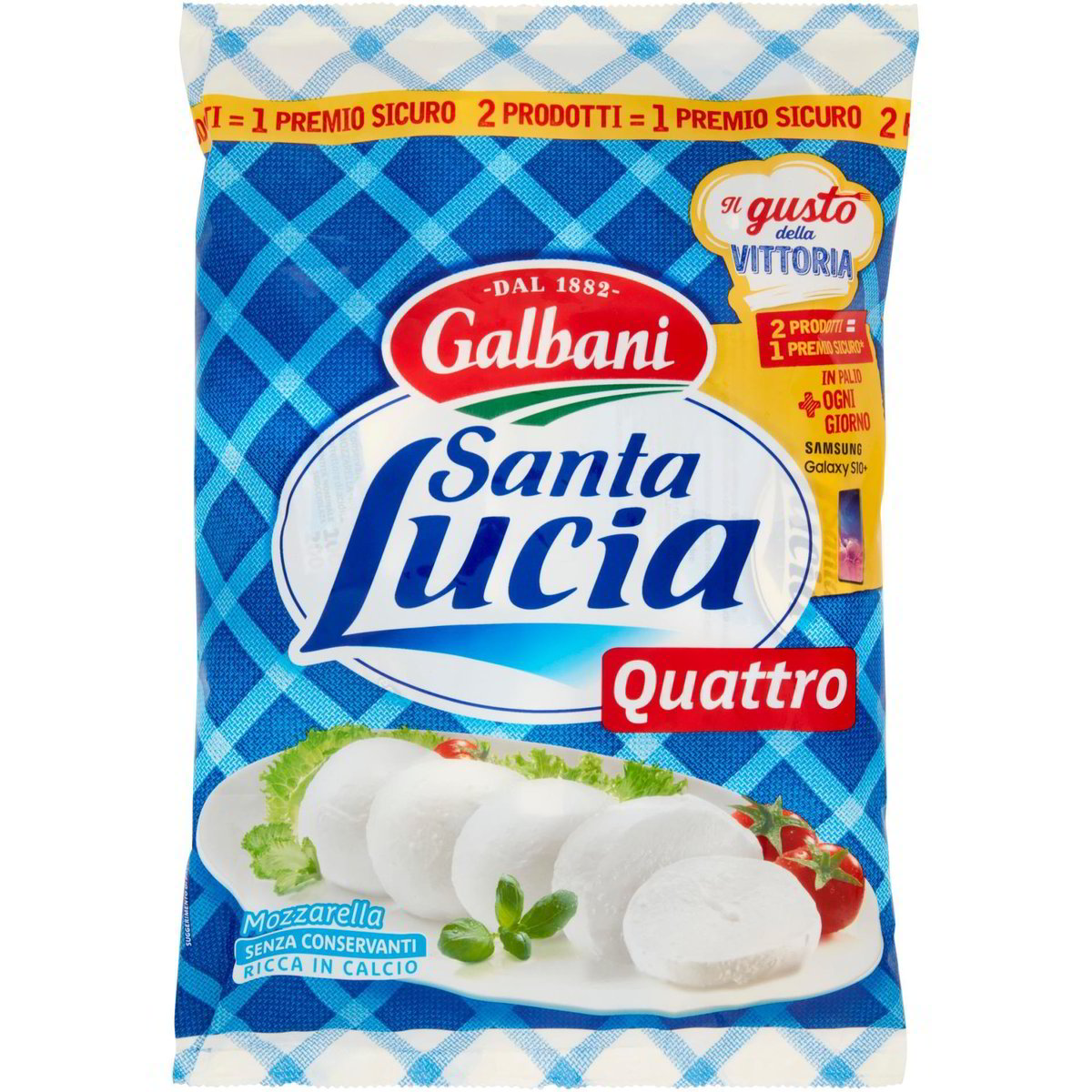 Mozzarella SANTA LUCIA 4 X 100 G - Coop Shop