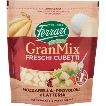 Formaggio freschi cubetti granmix ferrari g 120 FERRARI 120 G - Coop Shop