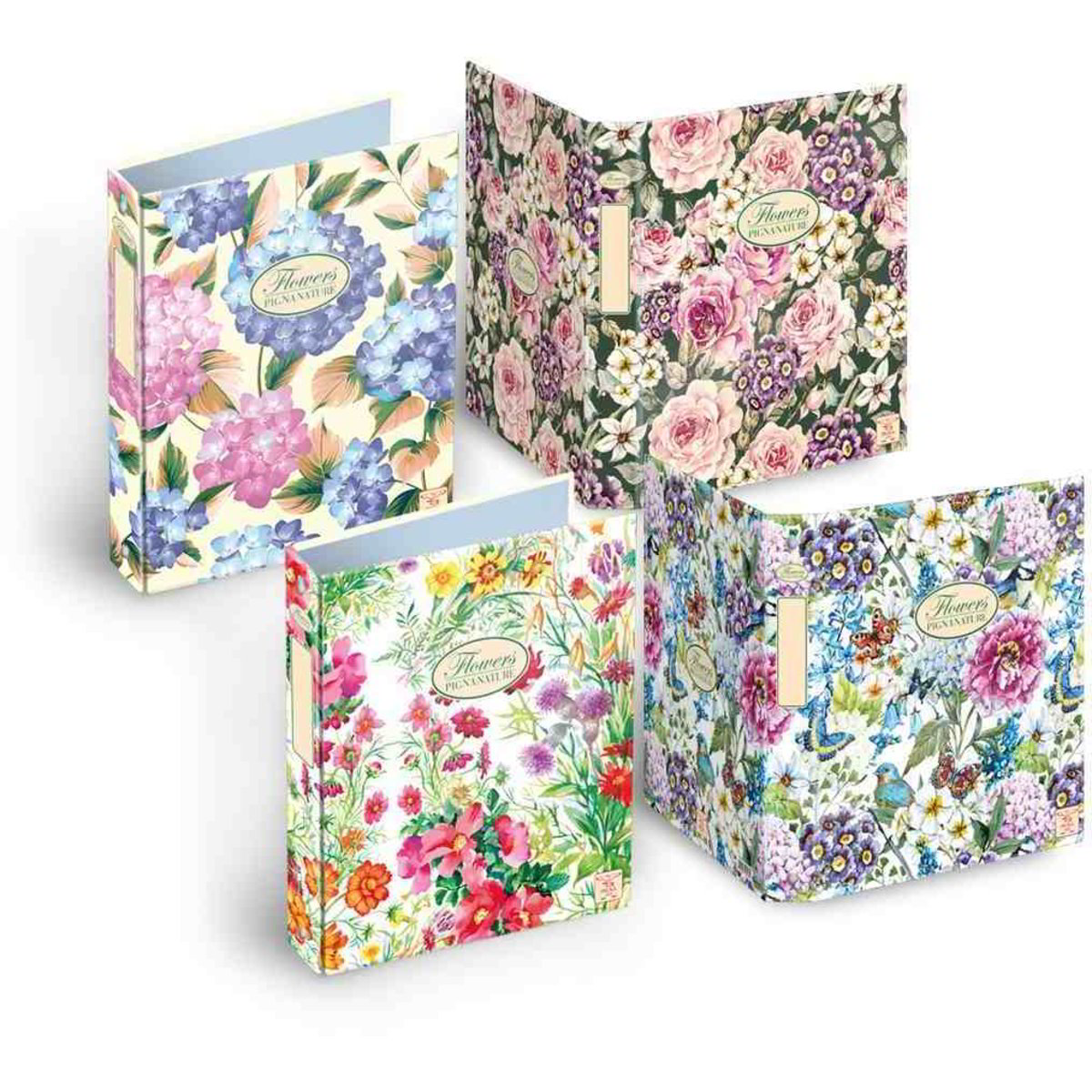 Copertina ad anelli A4 flowers PIGNA 1 PZ - Coop Shop