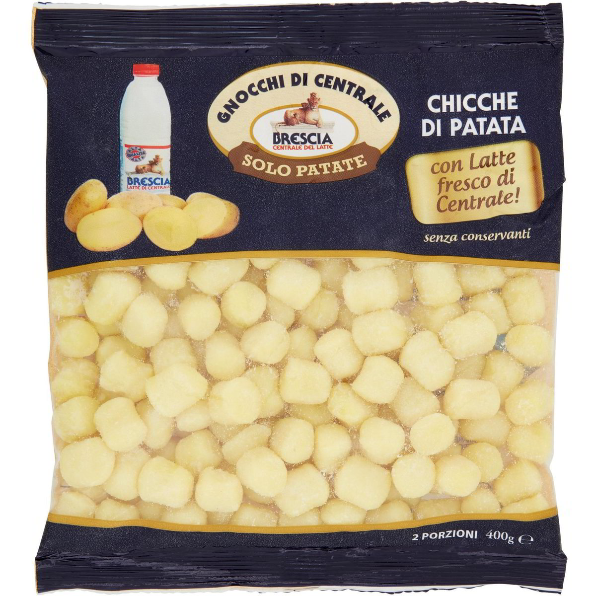 Chicche di patate con latte CENTRALE DEL LATTE DI BRESCIA 400 G - Coop Shop