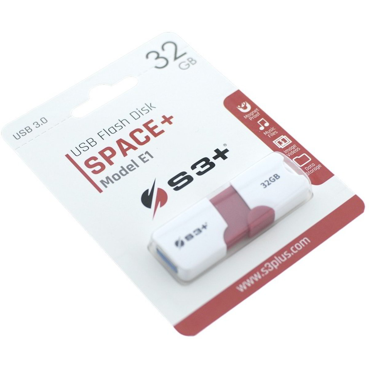 32GB S3+PENDRIVEUSB 3.0"SPACE+ - Coop Shop