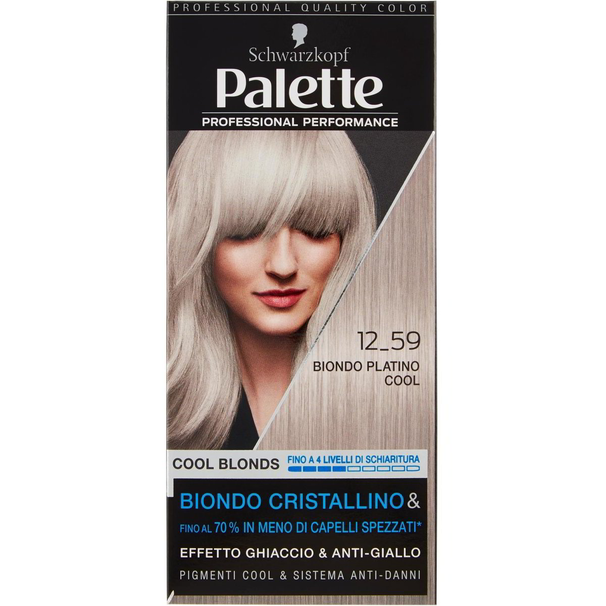 Colorazione capelli permanente 12_59biondo platino SCHWARZKOPF 1 PZ ...