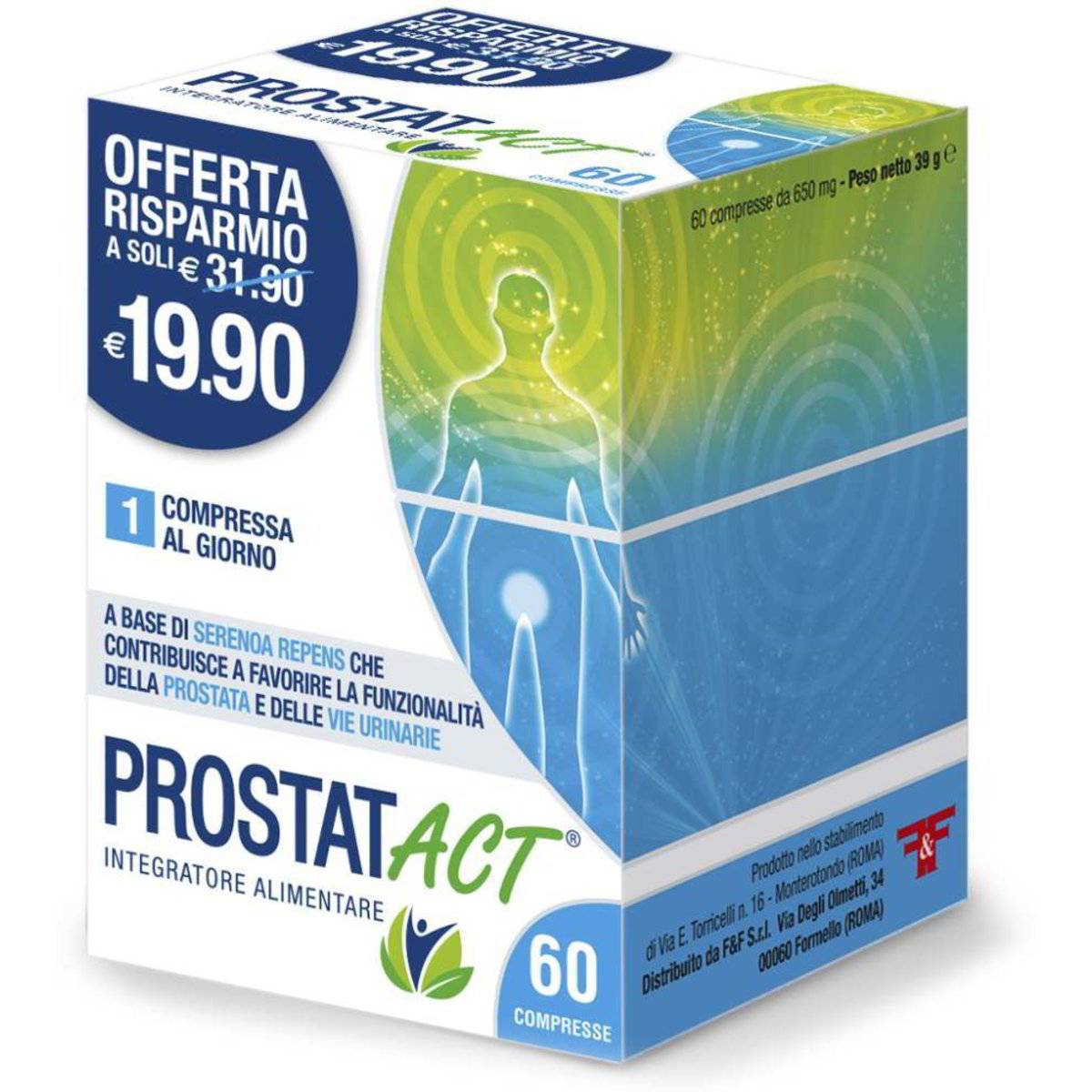 Integratore benessere prostata x60 ACT 140 G - Coop Shop