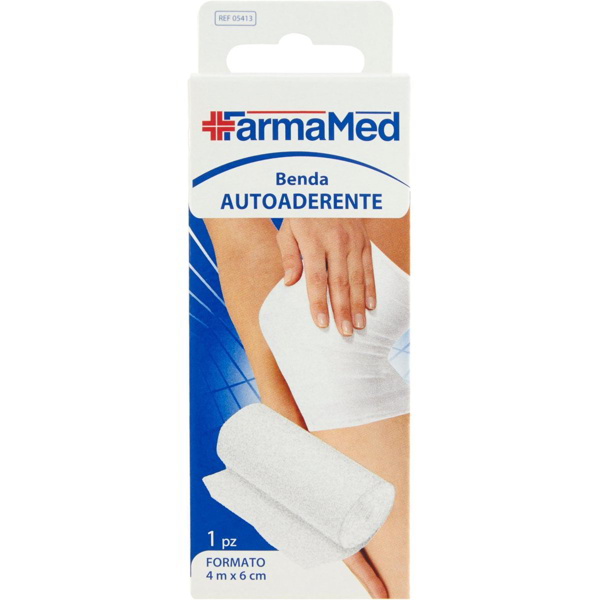 Benda elastica autoaderente 4mx6cm FARMAMED 1 PZ - Coop Shop