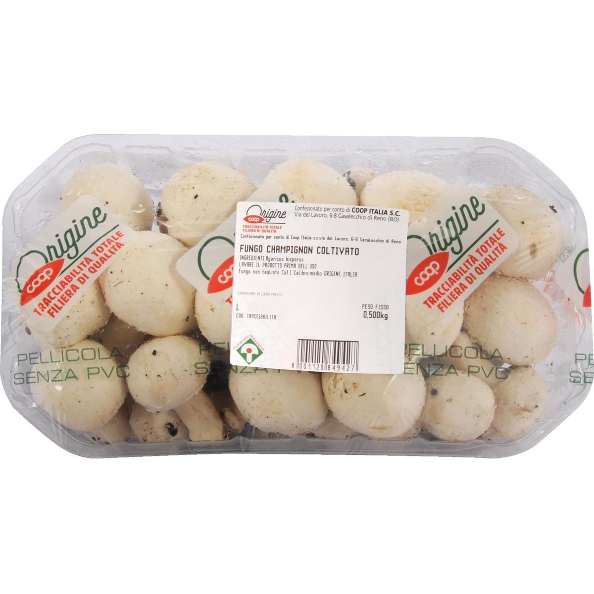 Funghi champignon medi COOP - ORIGINE 500 G - Coop Shop