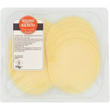 Formaggio provolone affettato PARMAREGGIO 170 G - Coop Shop